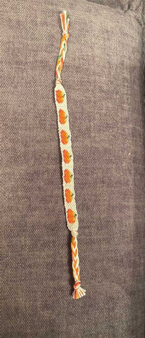 Halloween Fall Friendship Bracelet String Bracelet Patterns