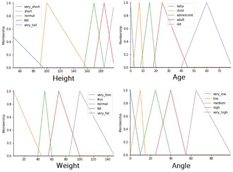 input variables of the fuzzy logic model for treatment planning