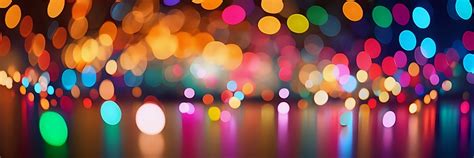 축제 보케 파노라마 보케 빛 보케 조명 배경 일러스트 및 사진 무료 다운로드 Pngtree