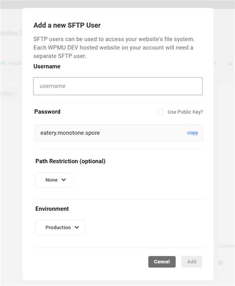 wpmu dev managed hosting guides sftp ssh users wpmu dev
