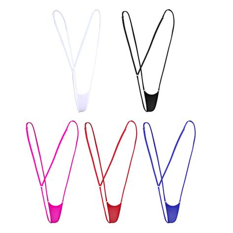 Us Sexy Women Micro Thong G String Brazilian Bra Top Bikini Swimwear Underwear Ebay