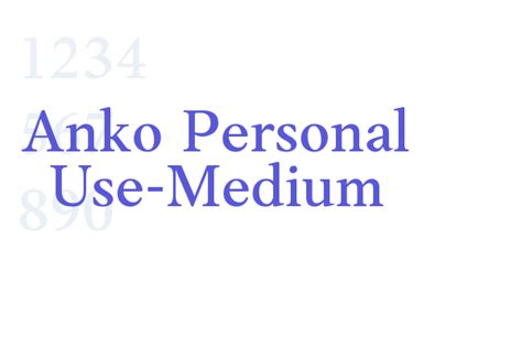 Anko Medium Font Free Download Now