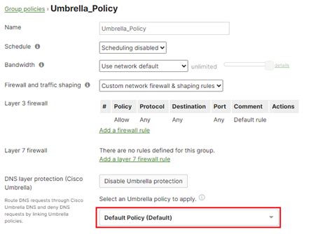 Cisco Umbrella Dns Integration With Cisco Meraki Mx Cisco Community