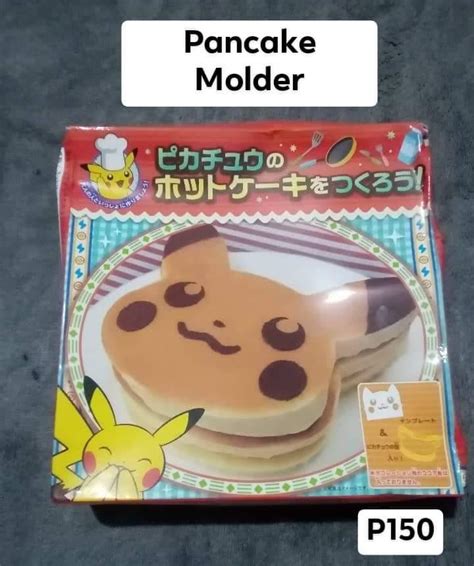 Pikachu Pancake Silicon Molder Furniture And Home Living Kitchenware And Tableware Cookware