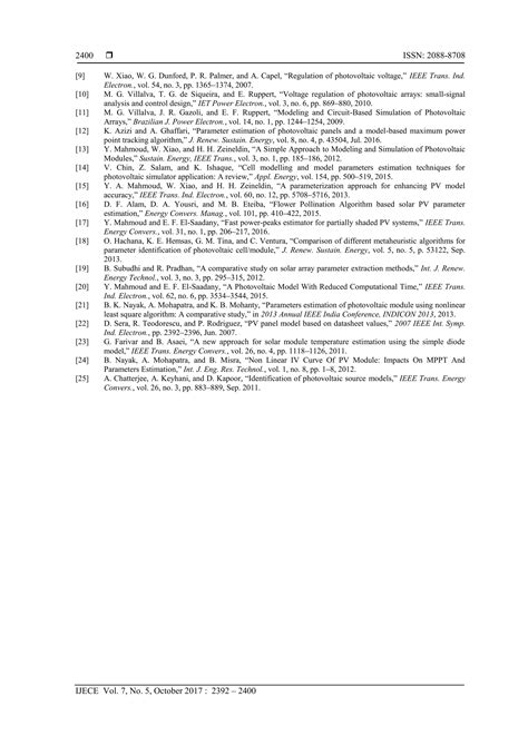 Parameter Extraction Of Pv Module Using Nls Algorithm With Experimental
