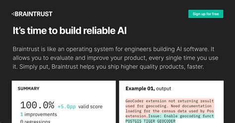 It S Time To Build Reliable AI Blog Braintrust