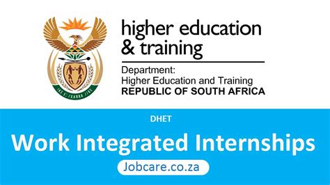 Dhet Work Integrated Internships Jobcare