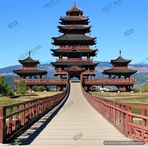 Ai创作图高清廊桥 中国廊桥 水阁廊桥 廊桥文化 廊桥田园阁 北廊桥 最长廊桥 美丽廊桥 笑颜廊桥 古典廊桥 风雨廊桥图片素材下载 长桥楼阁 风情廊桥 悬空阁 月华廊桥 昵图网