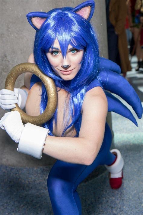 Sexy Sonic The Hedgehog Cosplay By Amberskies The Outerhaven