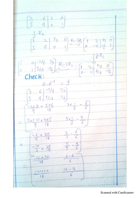 Solution Guassian Method To Find The Inverse Of Matrix Studypool Solution Guassian Method To Find The Inverse Of Matrix Studypool
