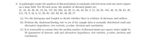 Solved Use The Given R Outputs To Interpret The Data And