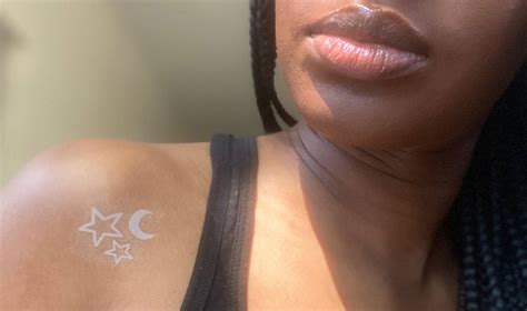 White Tattoo Dark Skin Artofit