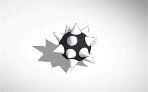 3d Design Spiked Ball Tinkercad