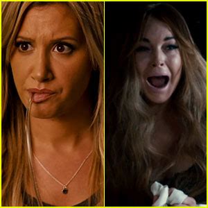 Ashley Tisdale Lindsay Lohan Scary Movie Trailer Watch Now Ashley Tisdale Charlie