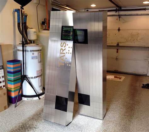 A Full Sized Walking Replica Of The Robot Tars From The Film ‘interstellar