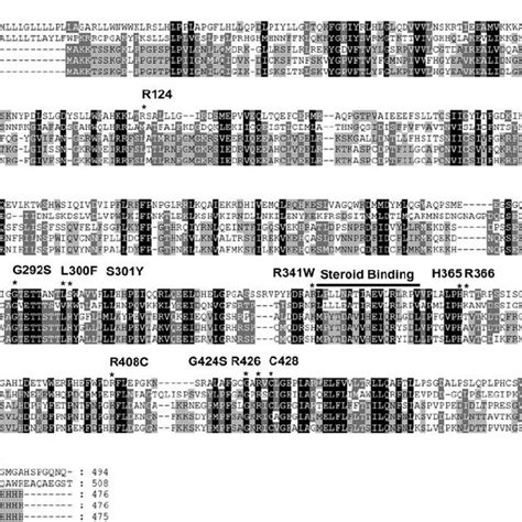 Cyp21a2 Mutation Analysis Top Sequence Analysis Showing The Novel