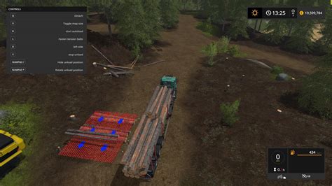 Fliegl Timber Runner Wide With Autoload V1 1 Fs17 Farming Simulator