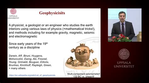 Alireza Malehmir Geophysicists Medfarm Play Uppsala Universitet