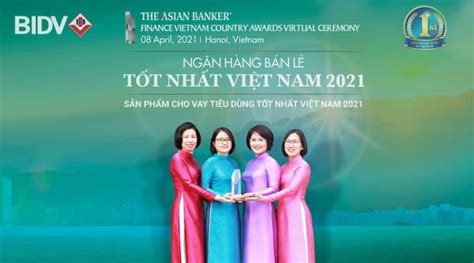 BIDV nhận giải ngân hàng bán lẻ tốt nhất Việt Nam THỊ TRƯỜNG