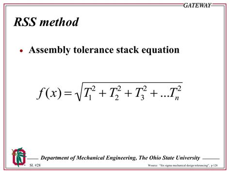 Ppt Tolerance Design Powerpoint Presentation Free Download Id 762891