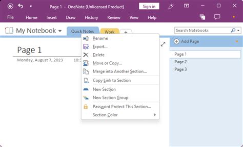 How To Password Protect OneNote On Computer Phone