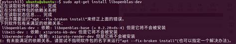 import torch报错importerror libopenblas so 0 cannot open shared object file no such file or