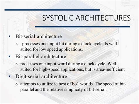 Systolic Arch In Computer Operating Systempptx