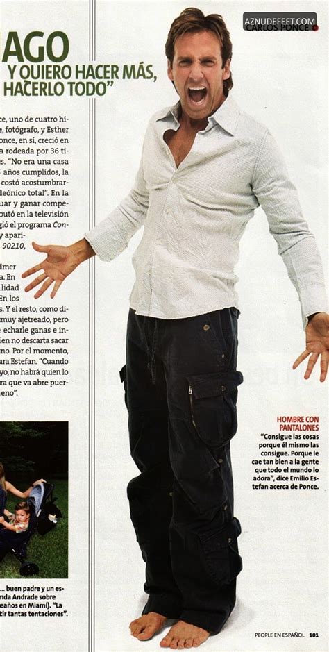 Carlos Ponce Feet Aznudefeet Men