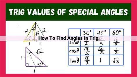 Master Trigonometry A Comprehensive Guide To Angles Ratios And Triangle Measurement