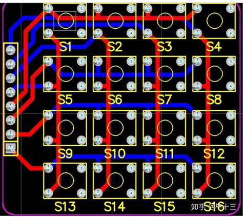 矩阵键盘与六位数码管单片机学习 矩阵键盘的使用 Csdn博客
