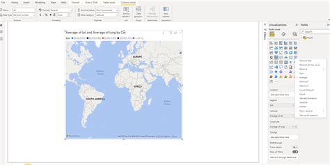 Power Bi Summarizing Latitude And Longitude Fields Microsoft Fabric
