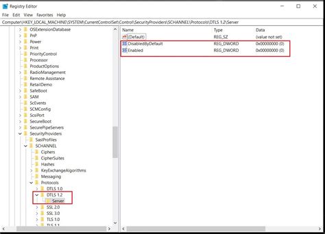 Windowsserverdocstls Registry Settingsmd At Main · Microsoftdocs