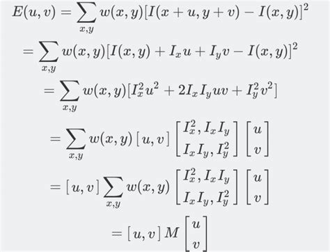 Harris角点检测的原理是什么？harris角点检测算法的原理 Csdn博客