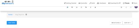 Forum Nav Dropdown Bar Not Displaying Correctly Mysensors Forum