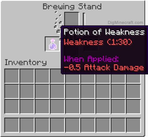 Brew A Potion Of Weakness In Minecraft And More Brewing Recipes Brewing Recipes Potions