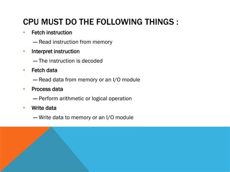Ppt Processor Structure And Function Powerpoint Presentation Free Download Id1576795