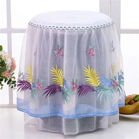 Badu Bg Пасторална бродерия Дантелени диспенсъри за вода Декоративни прахоустойчиви капаци Уред