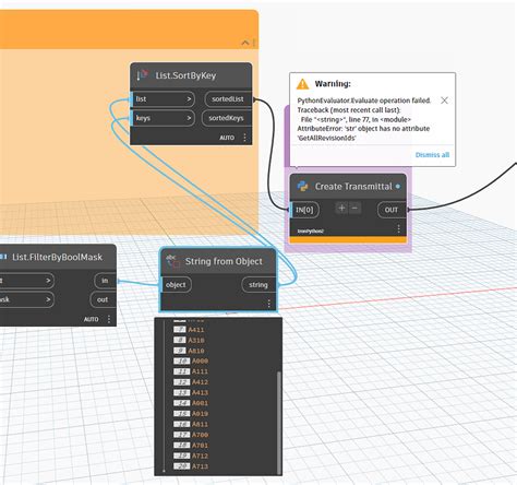 Dynamopython Script For Document Transmittal Revit Dynamo