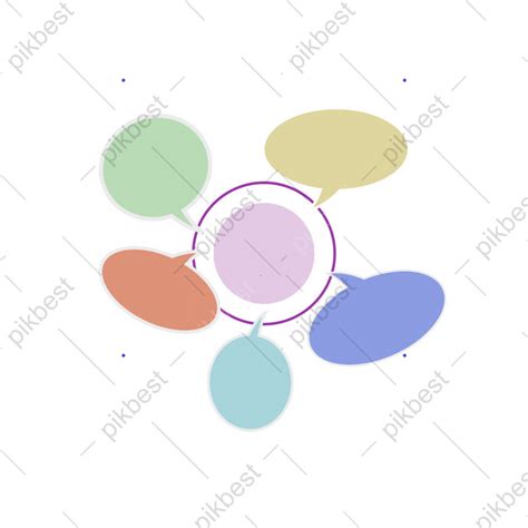 Ppt Petal Type Dialogue Text Box PSD PNG Images Free Download Pikbest