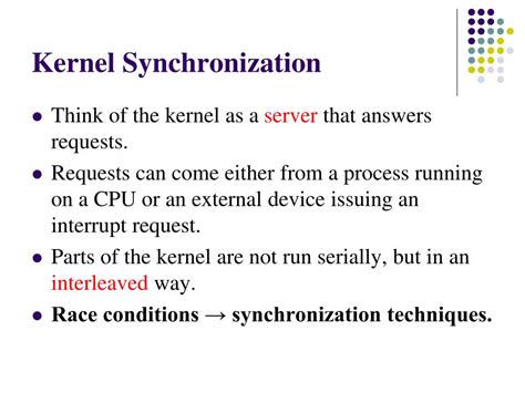 Ppt Kernel Synchronization Powerpoint Presentation Free Download