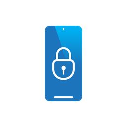 Phone Lock Icon Download In Flat Style