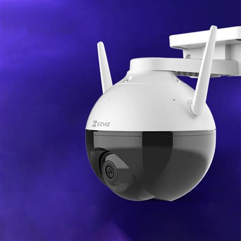 萤石 Ezviz C8w 6mm 400万 安防监控摄像头 无线wifi室外双云台360° 防水防尘 手机远程 人形检测 H265编码 融创集采商城