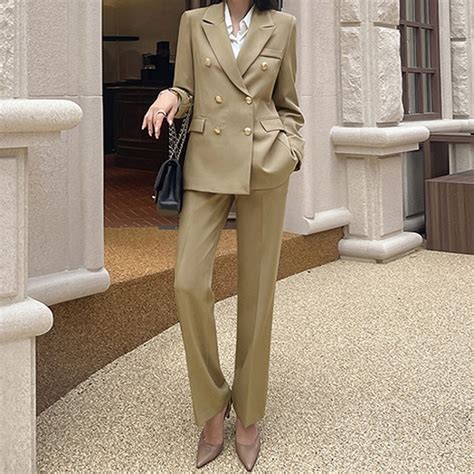 테일러드 자켓 일자핏 슬랙스 세트 로이란투피스 에이블리