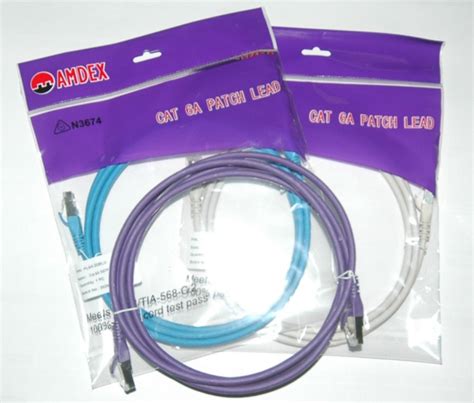 Cat 6A Patch Leads Amdex