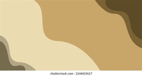 Brown Wave Vector Background Corporate Concept Stock Vector Royalty