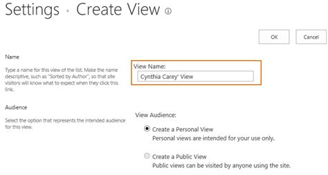 How To Hide Views From Certain Users In SharePoint List Column View