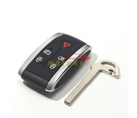 Jaguar Xf 2009 2012 5 Button Smart Key Casing