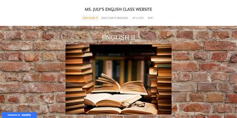 Weebly Teacher Website Examples Website Fabricator