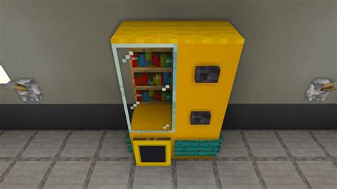 Simple Vending Machine By JotBot Minecraft Build Tutorial