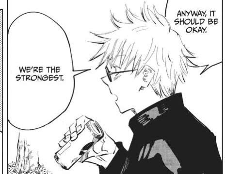 Satoru Gojo Jujutsu Kaisen Manga Manga Jujutsu Anime